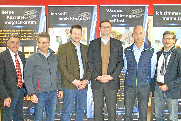 Jahreshauptversammlung: Zimmerer sind zufrieden mit Auftragslage - Zimmerer-Innung Cham